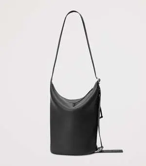 Loewe Medium Leather Loop Bucket Bag