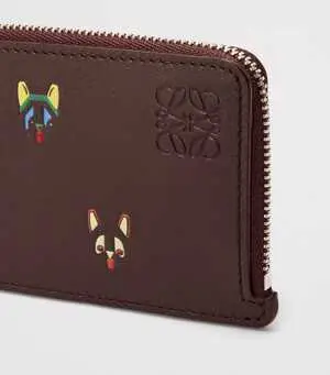 Loewe X Louis Wain Cats Zip-around Wallet