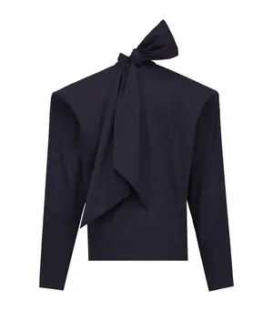 Saint Laurent Silk-blend Blouse