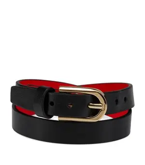 CHRISTIAN LOUBOUTIN Bettina Calfskin Bracelet - Black
