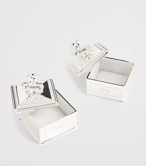Harrods Keepsake Tooth And Curl Boxes Set