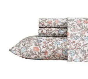Wrangler Westward Floral Beige Full Microfiber Heet Set