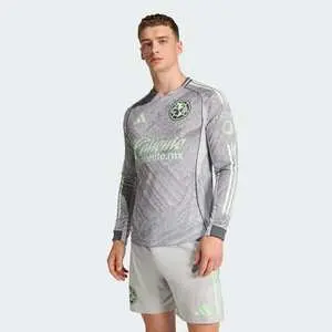 Adidas Club America 25/26 Third Authentic Long Sleeve Jersey - Grey Two