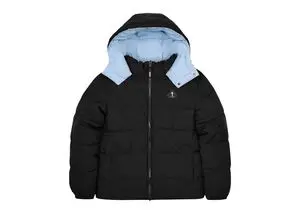 Trapstar Irongate Arch Reversible Puffer Jacket - Black/light Blue