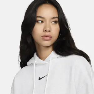 Nike Sportswear Phoenix Fleece Oversized Pullover Hoodie - Brown