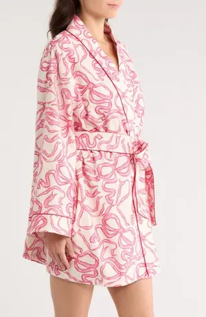 KILO BRAVA Print Cotton Robe