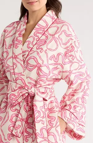 KILO BRAVA Print Cotton Robe