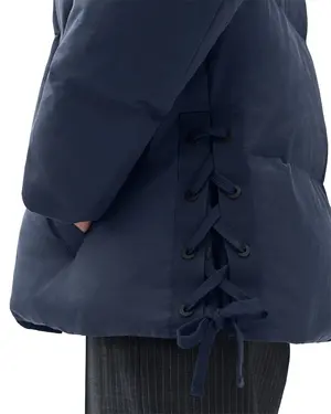 Rag & Bone Leonard Puffer Coat - Navy
