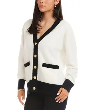 Karen Kane Colorblocked Cardigan Sweater