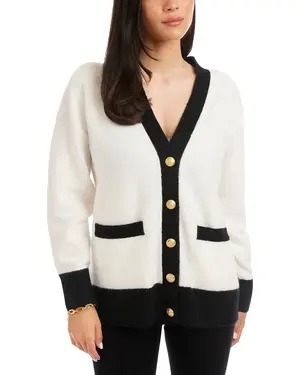Karen Kane Colorblocked Cardigan Sweater