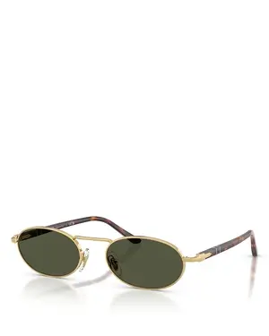 Persol Oval Sunglasses 55mm - Gold