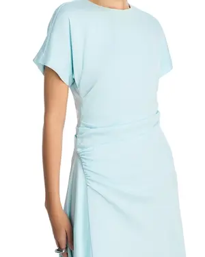 Simkhai Marabella Draped Midi Dress - Sky