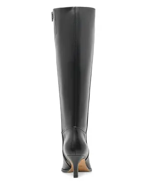Dolce Vita Aldy Leather Boots - Black Leather