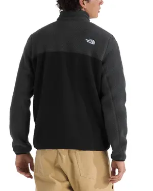 The North Face Yumiori Quarter Zip Fleece Pullover - Black/asphalt /mountain