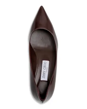 JIMMY CHOO Amelia Pumps - Dark Chestnut