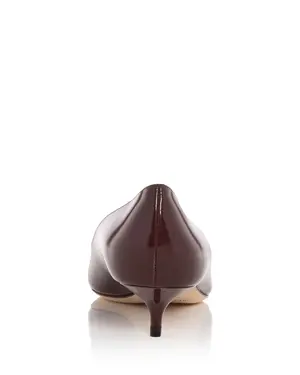 JIMMY CHOO Amelia Pumps - Dark Chestnut