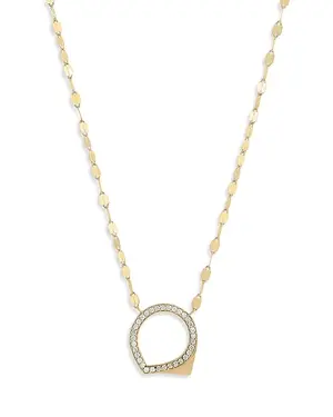 Lana Jewelry Eclipse Diamond Pendant Necklace - Gold