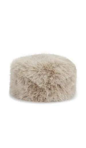 UNREAL FUR Natasha Fur Hat - Tan