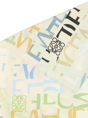 Loewe Logo-pattern Scarf