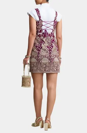 HOLICHIC Naya Embroidered Minidress