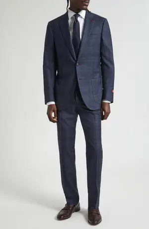 Isaia Delain Wool Suit