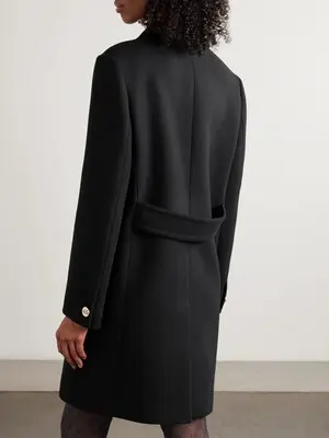 Gucci Appliquéd Wool Coat