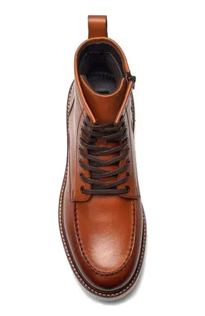 A. VEER Braddock Moc Toe Boots - Tan Nubuck