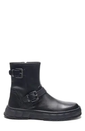 A. Veer Textured Boots For Men