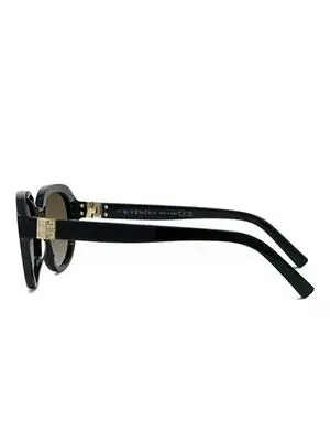 Givenchy Geometric Frame Sunglasses With Logo Detail
