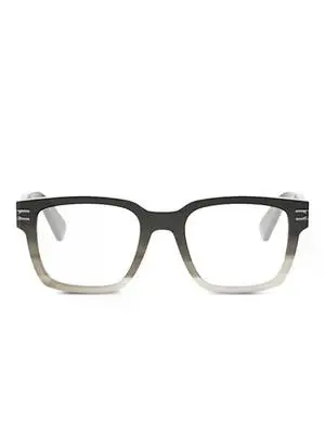 BVLGARI Rectangle Frame Eyeglasses - Grey