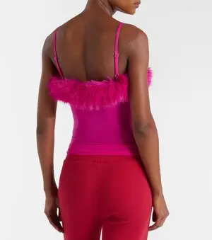 Balenciaga Jersey Tank Top - Pink