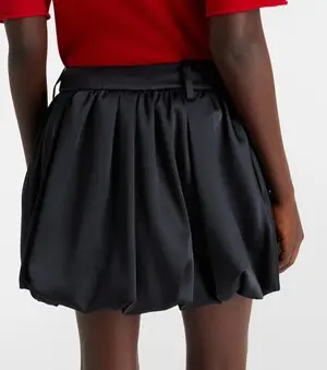 Dorothee Schumacher Shiny Statement Duchesse Mini Skirt - Grey