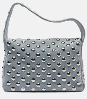 Khaite Metallic Shoulder Bags