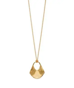 Khaite Lotus Small Pendant Necklace - Gold
