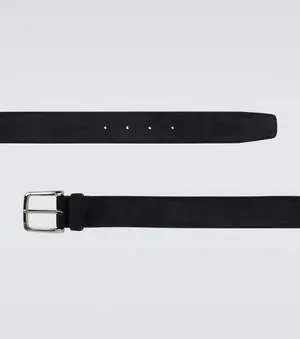 TOD'S Suede Belt - Blue