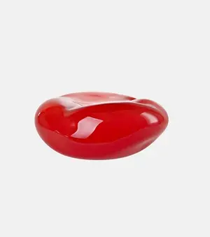 ALEXA LIXFELD Ocean Glass Decorative Object - Red
