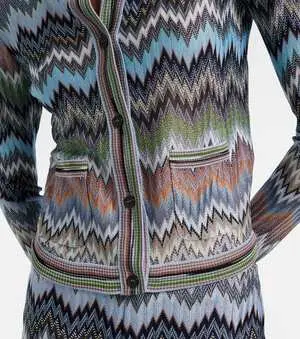 Missoni Zigzag Viscose Cardigan - Multicoloured