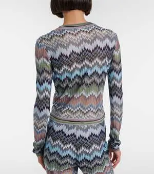 Missoni Zigzag Viscose Cardigan - Multicoloured