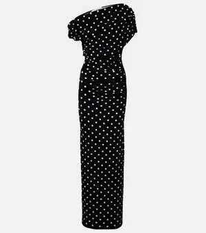 Self-portrait Polka Dots Evening Dresses