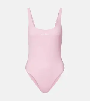 Versace Logo Swimsuit - Pink