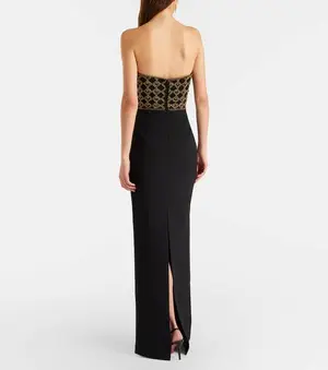 Rebecca Vallance Vesper Embellished Corset Gown