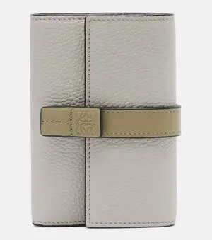 Loewe Leather Wallet - Grey