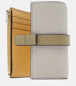 Loewe Leather Wallet - Grey