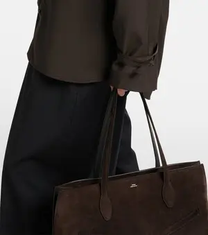 TOTEME Oversized Wool Shirt - Brown
