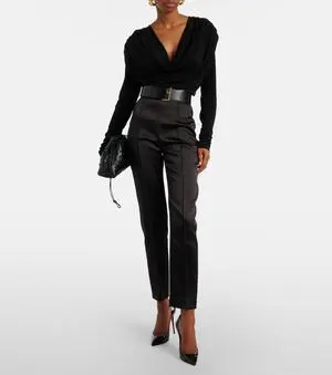 Wardrobe.NYC High-rise Tapered Pants