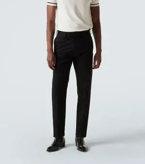 TOM FORD Cotton Straight Leg Trousers