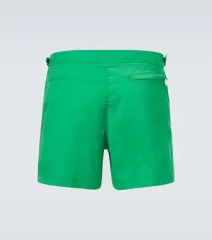 TOM FORD Logo Swim Trunks - Green
