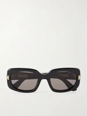 Tom Ford Gold Square Sunglasses