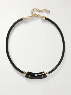 LIZZIE FORTUNATO Cabera Choker - Black