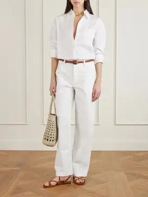 Matteau Cotton Straight-leg Cargo Pants - Neutrals